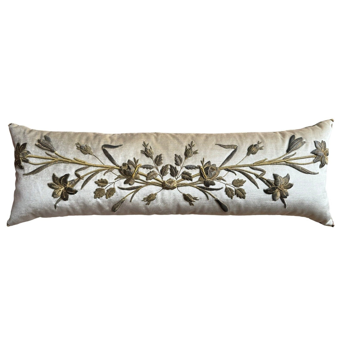 19th C. Antique European Raised Gold Metallic Embroidery (#E051424 | 1 ...