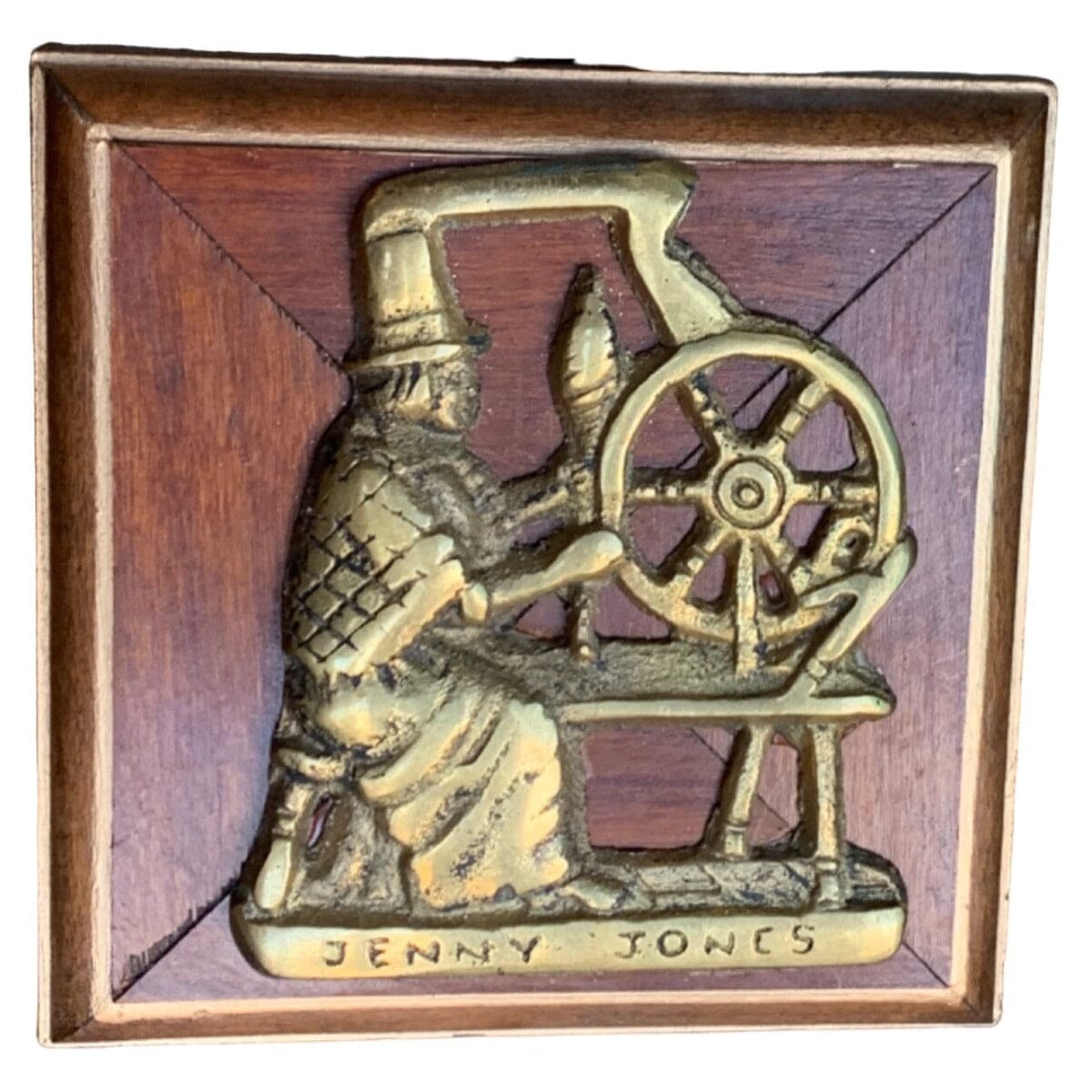 Trace Mayer "Spinning Wheel Horse Brass" Museum Bees | 3 3/4" x 1" – B ...