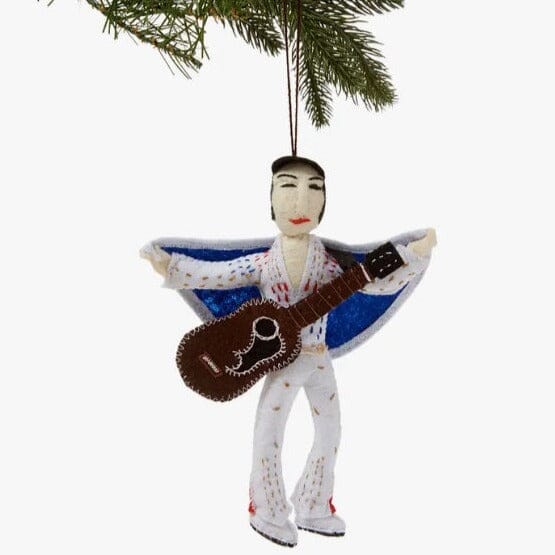 “Elvis" Felt Ornament – B. Viz Design